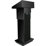 Amplivox W505A-BK AmpliVox Executive Adjustable Column Lectern - 22 ...