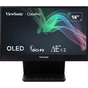 Viewsonic Corporation VP16-OLED 15.6 Inch 1080p Portable OLED Monitor ...